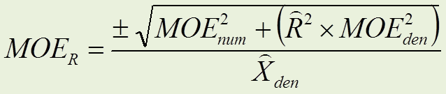 Medidas Error Muestreo - Programa Graduado de Demografía