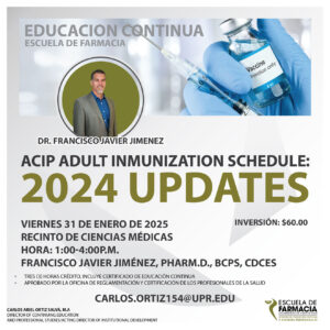 Escuela de Farmacia – RCM UPR